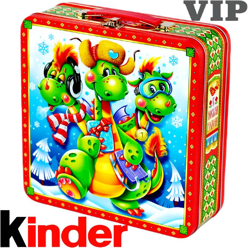 Детский новогодний подарок Киндер весом 1500 гр по цене 1617 руб от ...